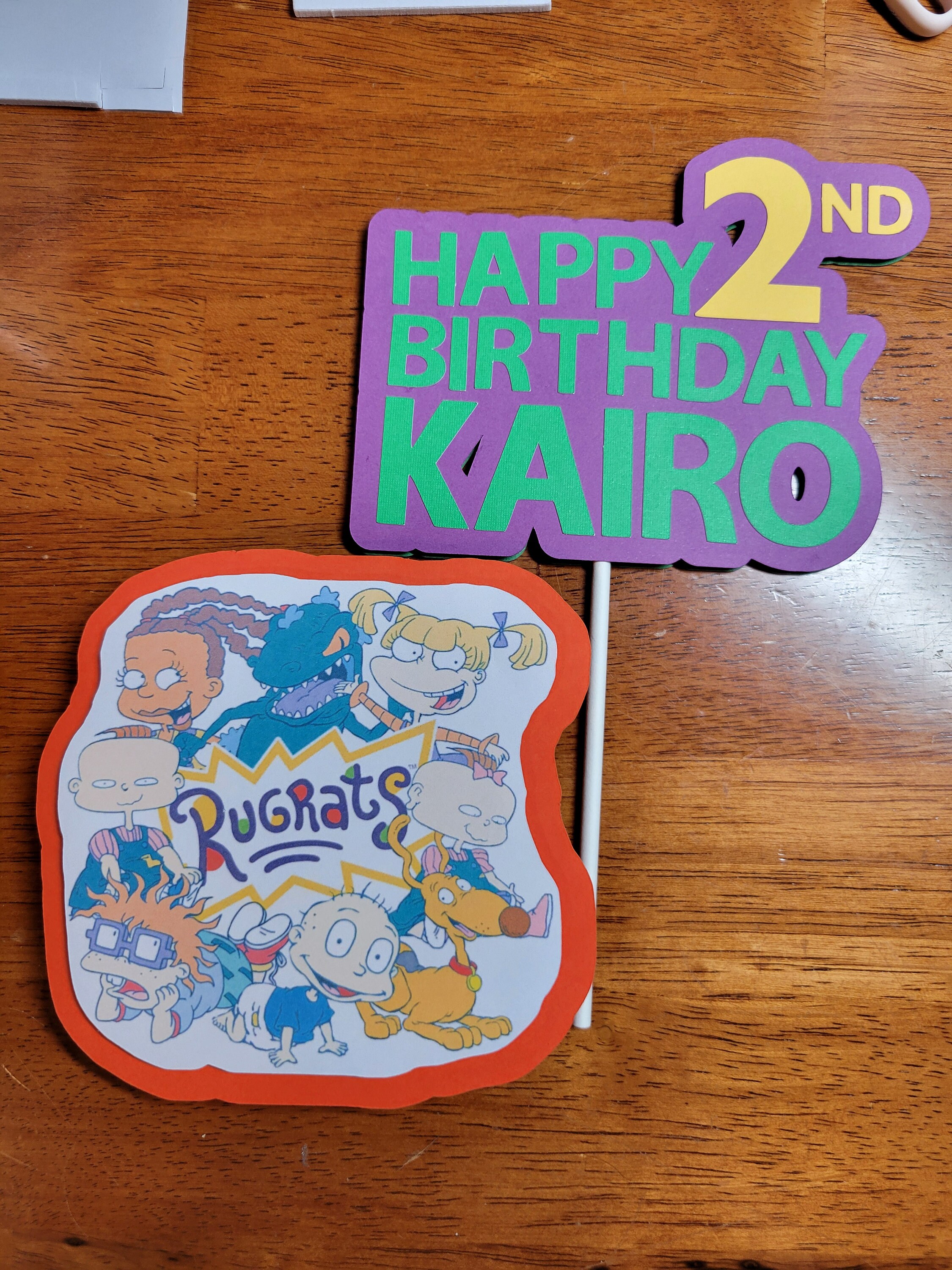 Custom Cake Toppers and Fronters, FREE Local Pickup, Happy Birthday ...