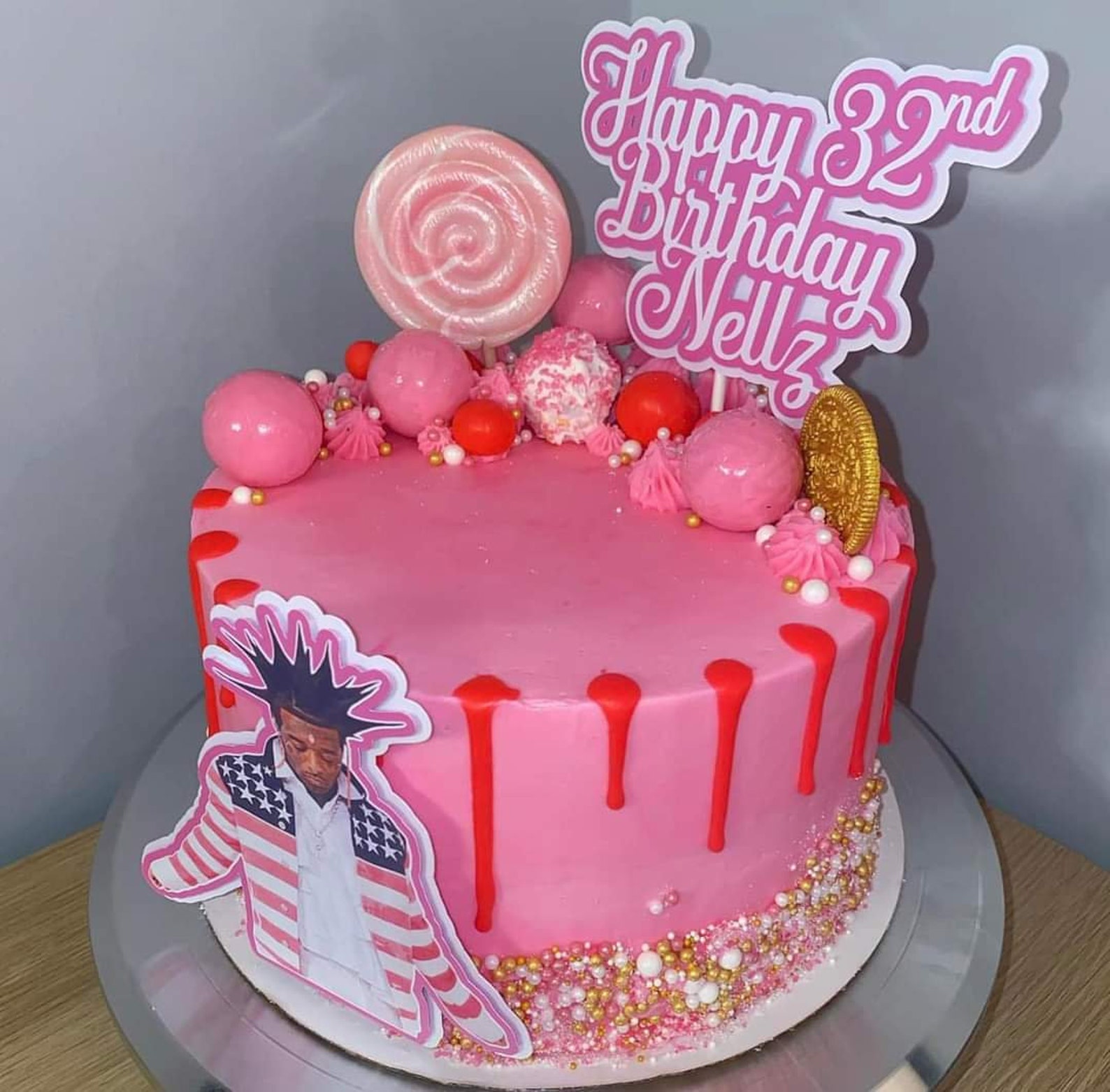 Custom Cake Toppers and Fronters, FREE Local Pickup, Happy Birthday ...