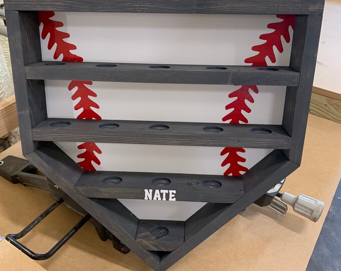 Baseball Display Holds 14 Balls | Etsy