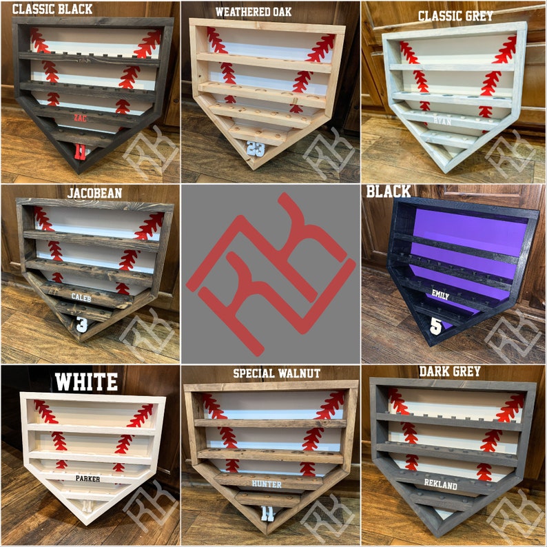 Softball and ring display Home run ball and ring holder | Etsy