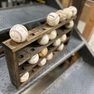 Rectangle Baseball Display-28 Baseballs - Etsy