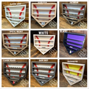 Rectangle Baseball Display-21 Baseballs - Etsy