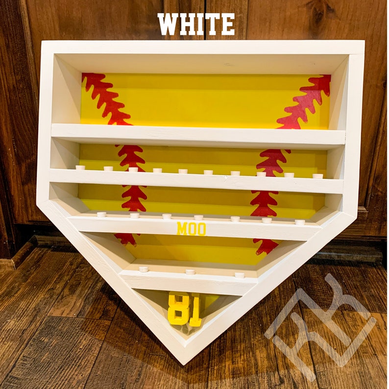 Softball and ring display Home run ball and ring holder | Etsy