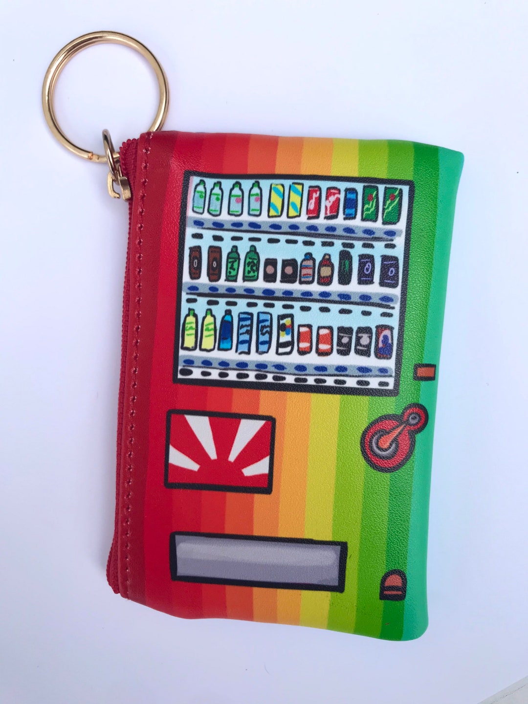 Rainbow Vending Machine Coin Purse - Etsy