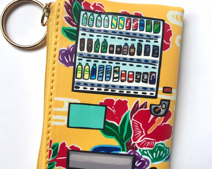 Yellow Bingata Vending Machine Coin Purse - Etsy