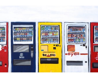 Vending Machine Project, Route 329, Okinawa City. - Etsy