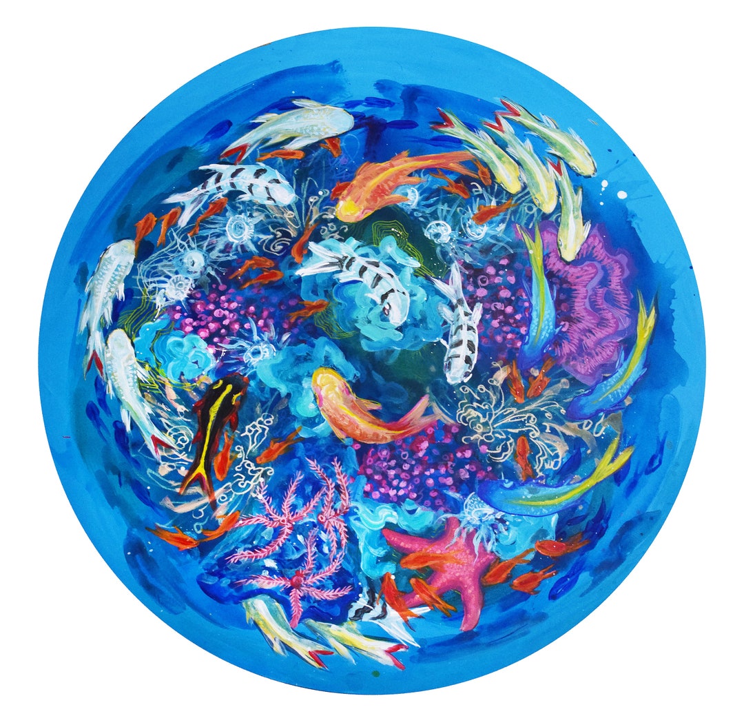 Fish and Corals Inkjet Fine Art Print - Etsy