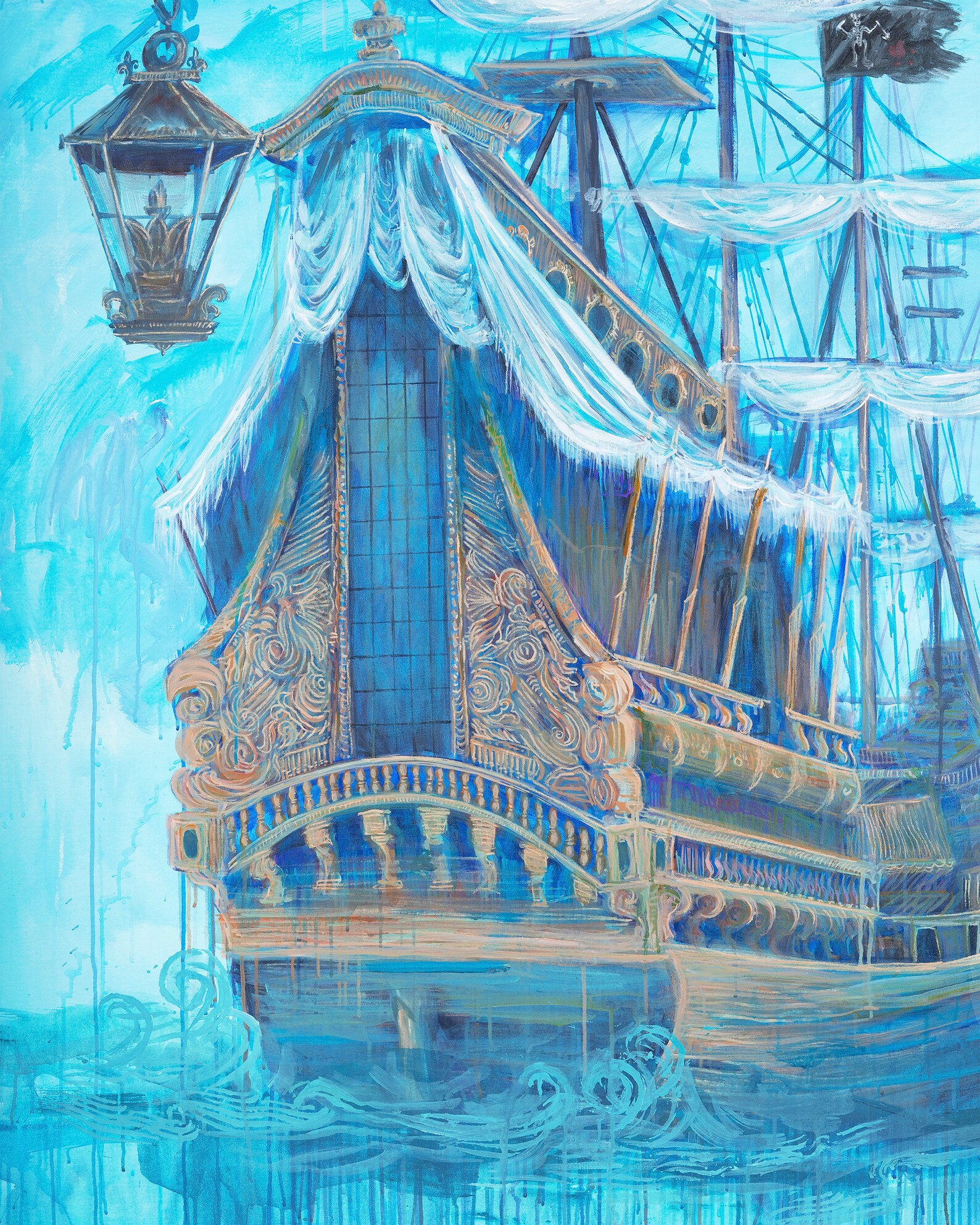 Queen Anne's Revenge Blackbeard Pirate Ship Inkjet Prints - Etsy