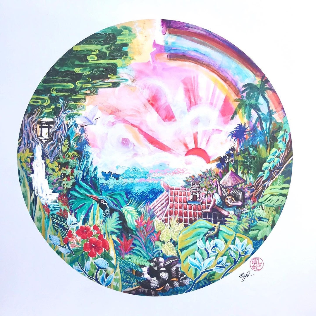 Everything Grows on Okinawa Inkjet Print - Etsy