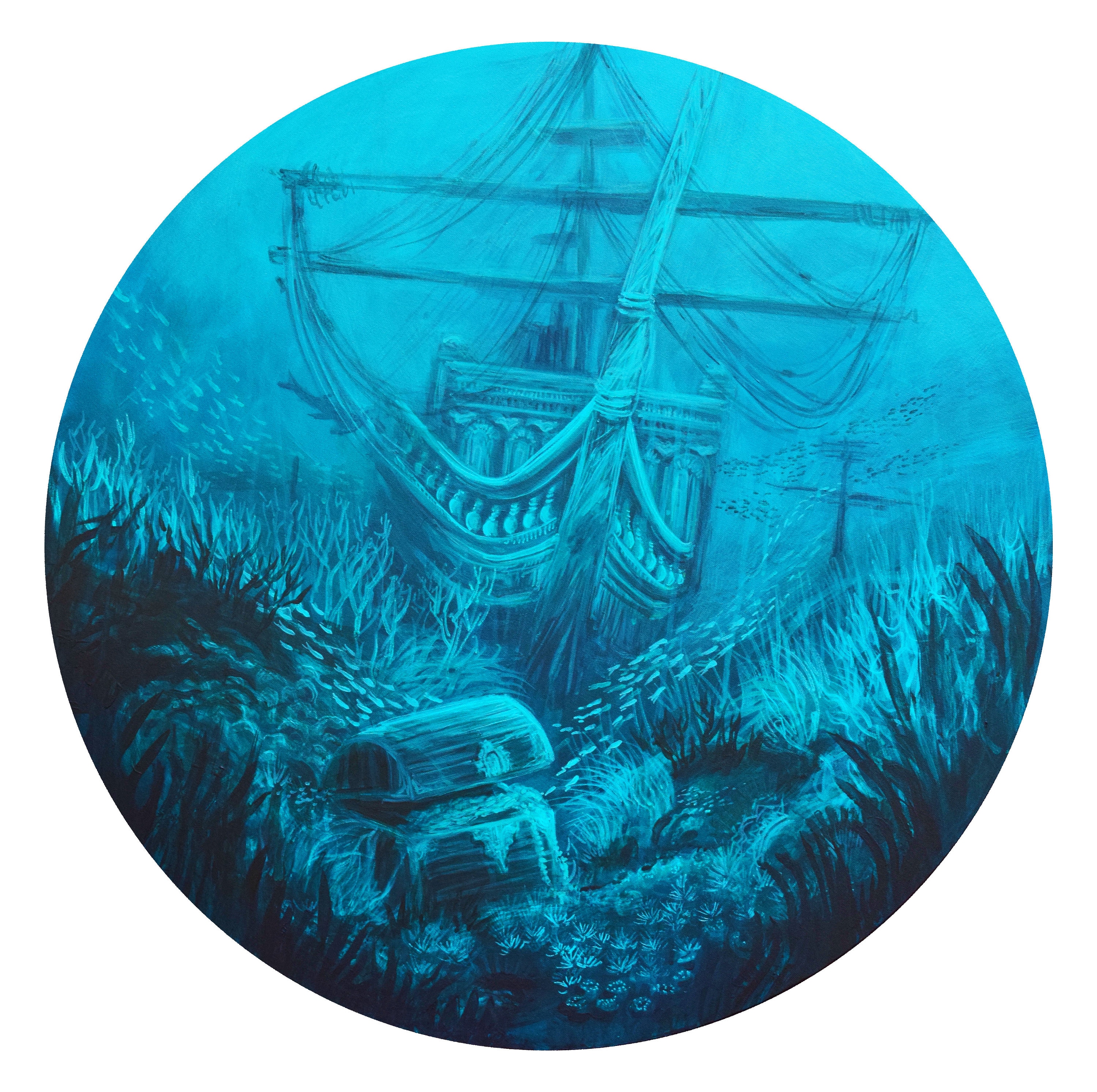 Sunken Pirate Ship Drawing Sunken Ship Daily Art Challenge