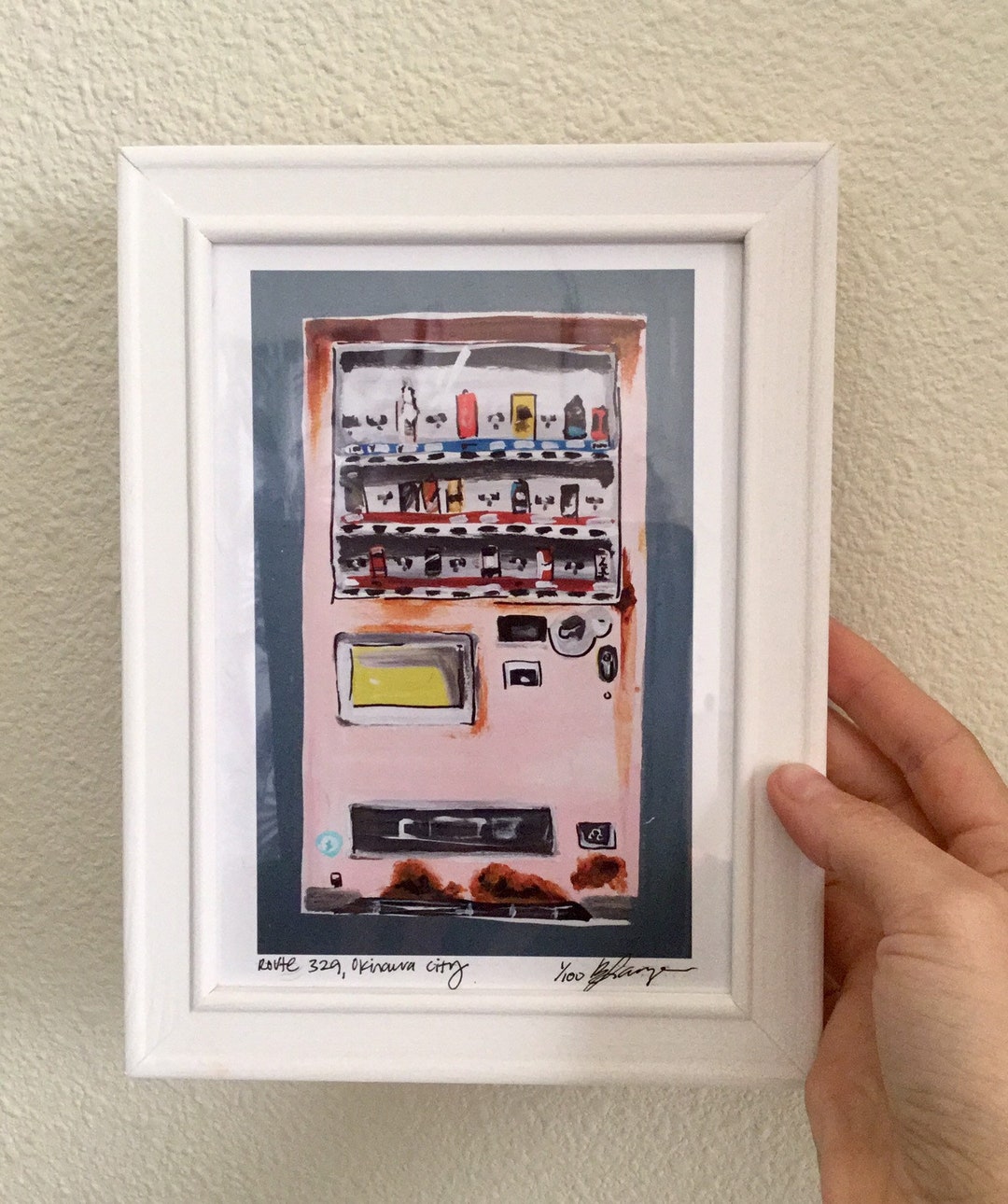 Vending Machine Project, Route 329, Okinawa City. - Etsy