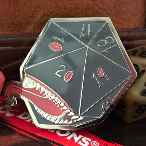 Mimic Enamel Pin Dungeons and Dragons Inspired - Etsy