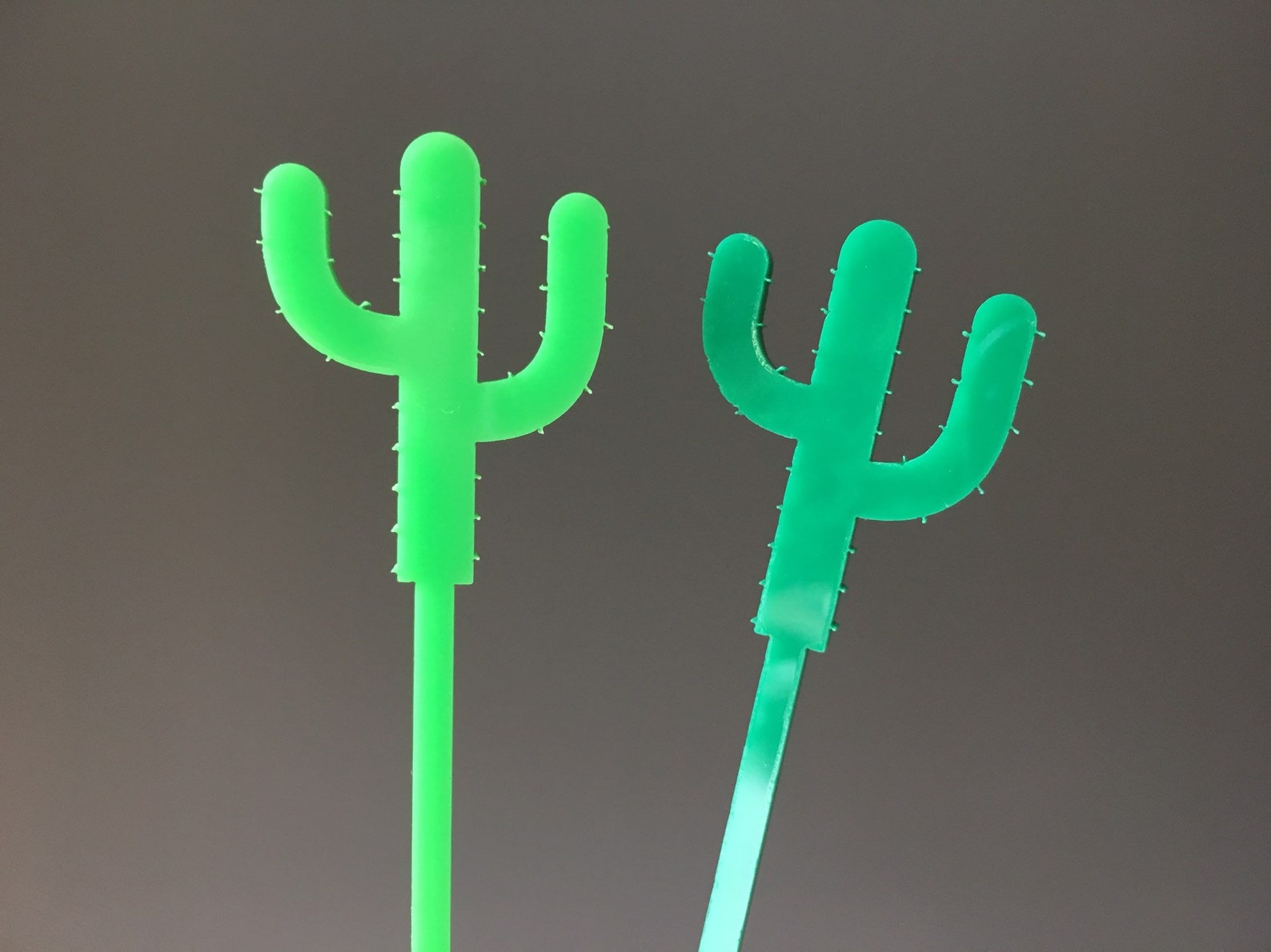 Cactus Sticks // Cowboy Cactus Desert Saguaro Stir Sticks - Etsy