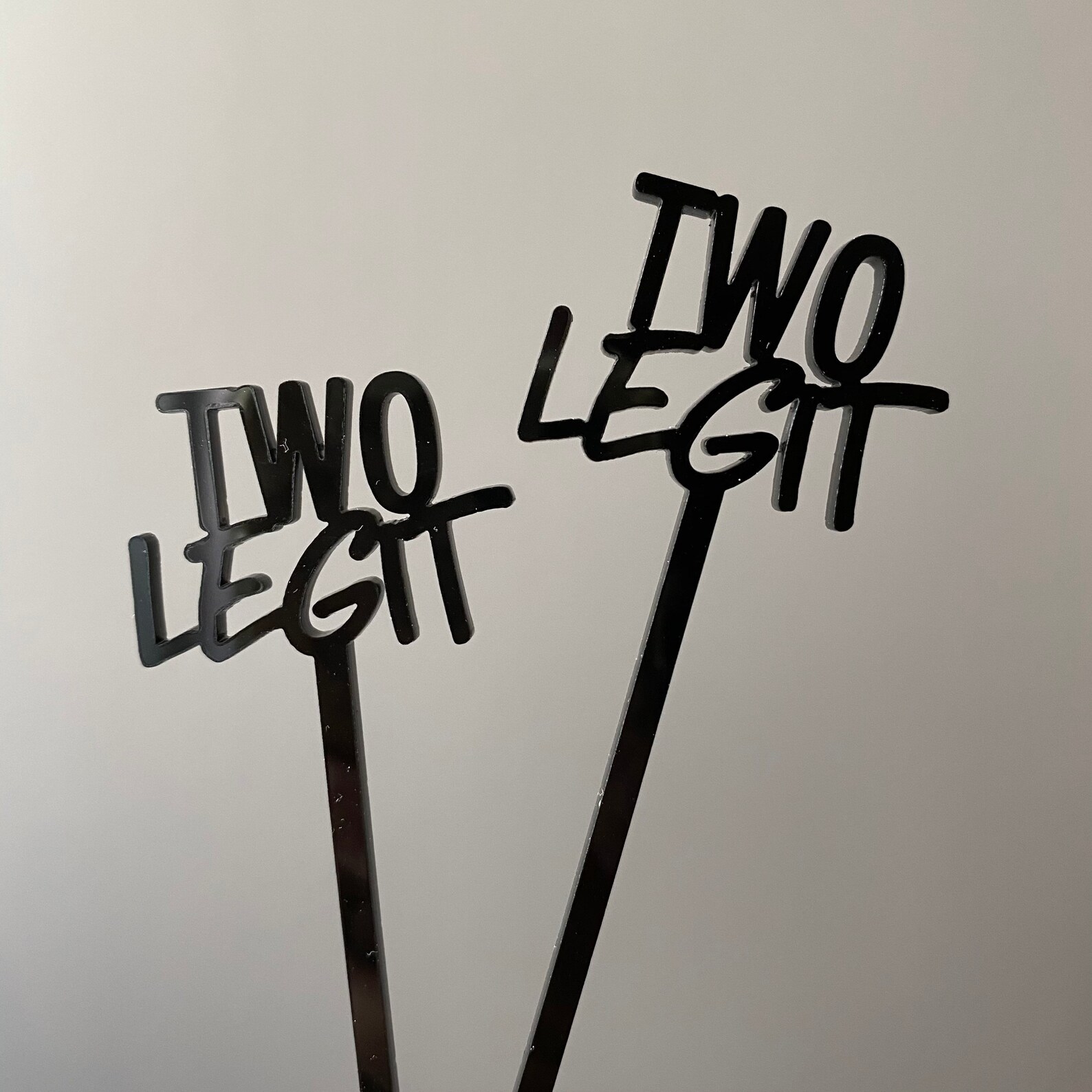 Hip Hop Stir Sticks // Rap 80's Theme Kids Party Graffiti - Etsy