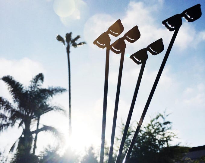 Sunglasses Stir Sticks // Summer, Sunnies, Wayfarer Stir Sticks, Drink ...