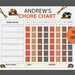 Editable Chore Chart, Printable Monster Truck Chore Chart Boys, Chore ...