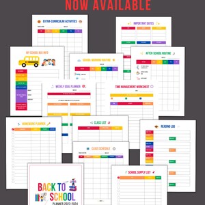 Fun & Functional EDITABLE Digital Kids School Routine Chart | Morning ...