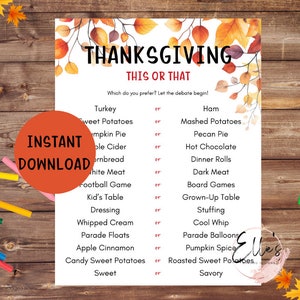 Thanksgiving Digital Download, Word Search, Crossword Puzzle ...