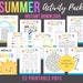Printable SUMMER Activities for Kids Summer Activities Printable Summer ...