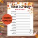 Thanksgiving Digital Download, Word Search, Crossword Puzzle ...