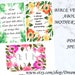 Mothers Day Bible Verses Cards Scripture Memory Cards Bible Journaling ...