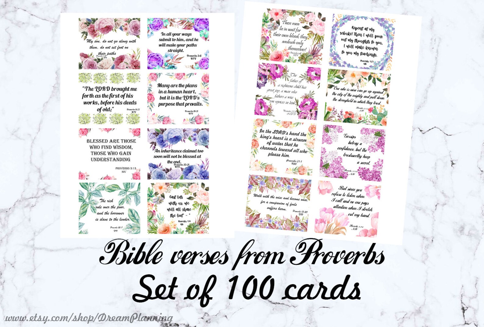 Bible Verse Cards Printable Bible Journaling Cards Scripture - Etsy Canada