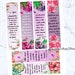 Mother's Day Bible Verses Bookmarks Christian Mother Day Bible ...