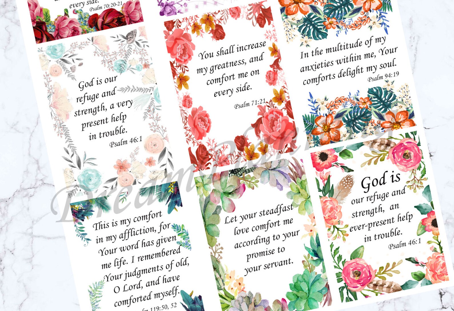 Bible Journaling Cards Bible Template Art Bible Verse Download ...