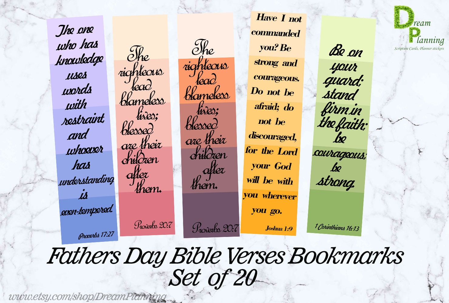 Christian Father's Day Bookmarks Christian Bookmarks Printable Bible ...