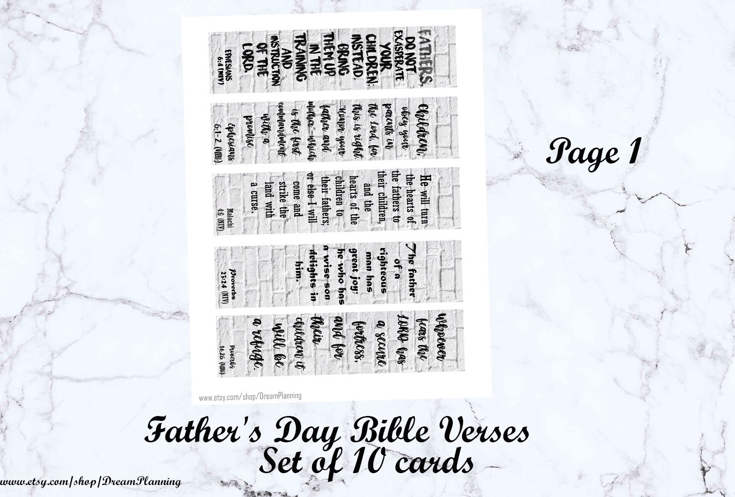 Christian Bookmarks Printable Fathers Day Bible Verses Cards Scripture ...