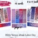 Labor Day Bible Verses Cards, Scripture Cards, Bible Verses Bookmarks ...