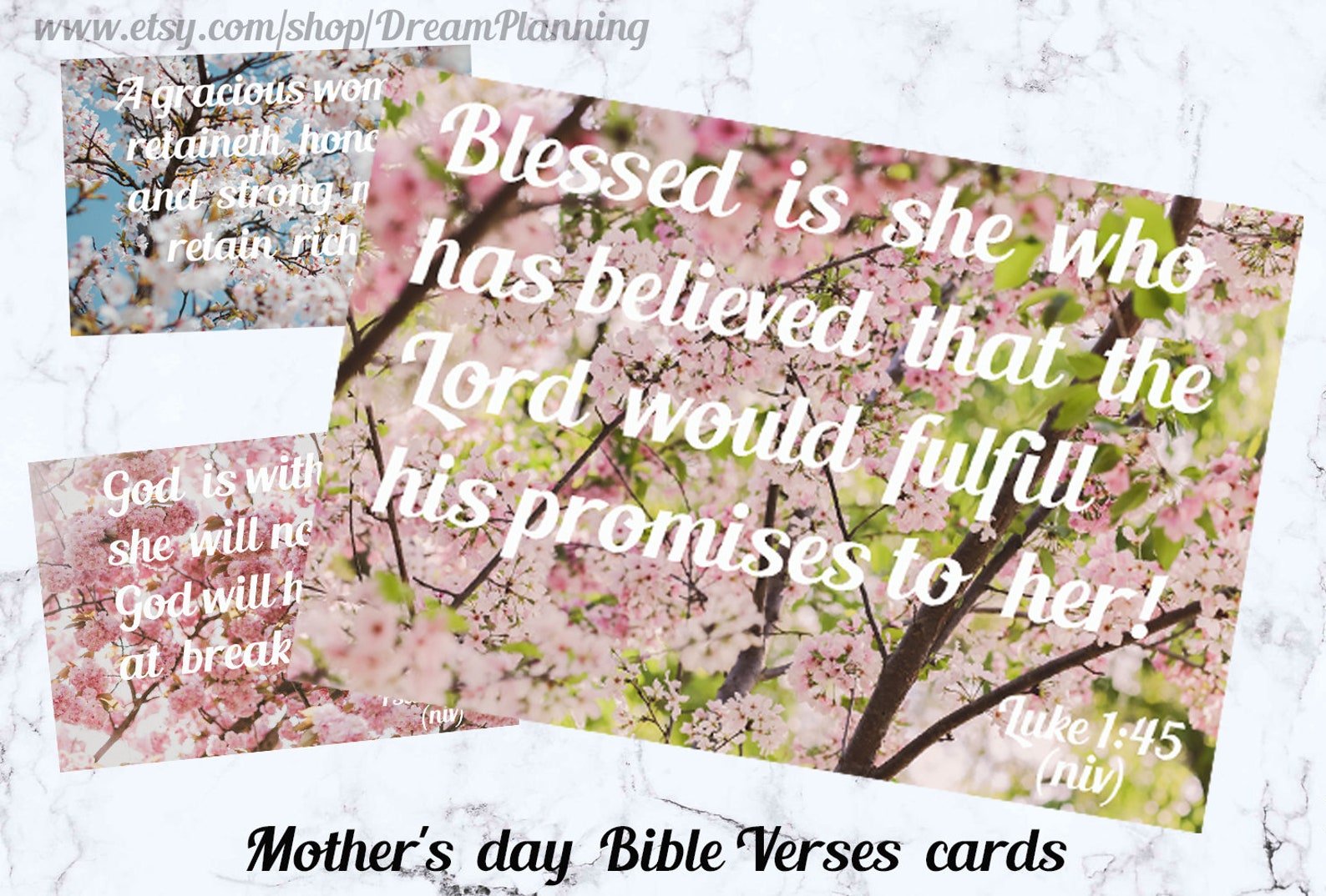 Mother's Day Bible Verses Cards Bible Journaling Cards Bible Bookmarks ...