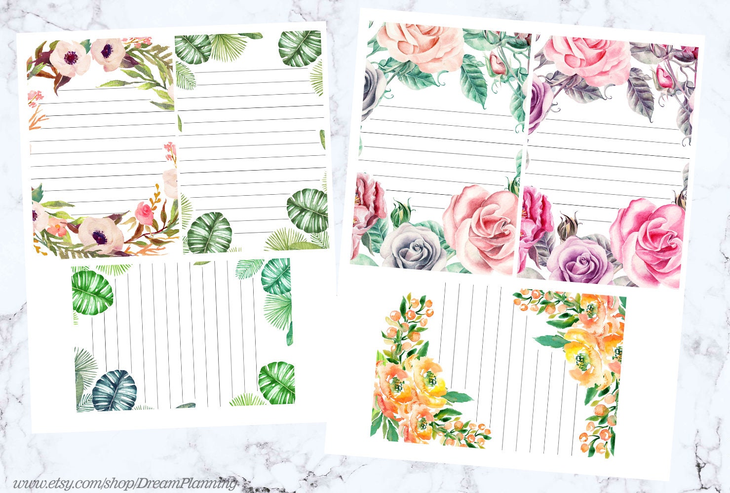 Printable Stationery, Bible Journaling Cards, Bible Notes Prayer Note ...