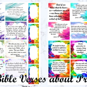 Bible Journaling Printables Prayer Cards Bible Study Cards Pdf Bible ...