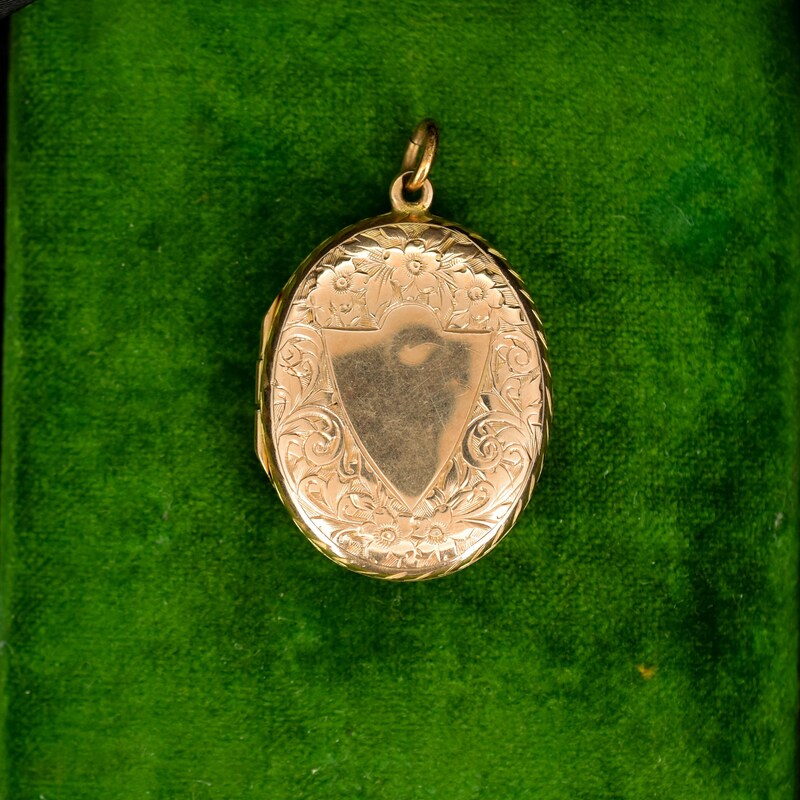 Shield Locket - Etsy