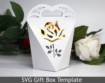 Template doosje svg | Etsy