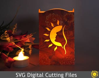 Lantern cards | Etsy