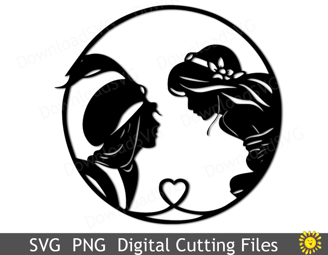 Romeo and Juliet SVG Cutting File Template for Cricut Silhouette ...