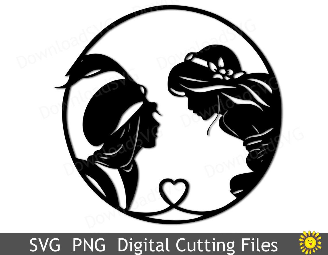 Romeo and Juliet SVG Cutting File Template for Cricut Silhouette ...