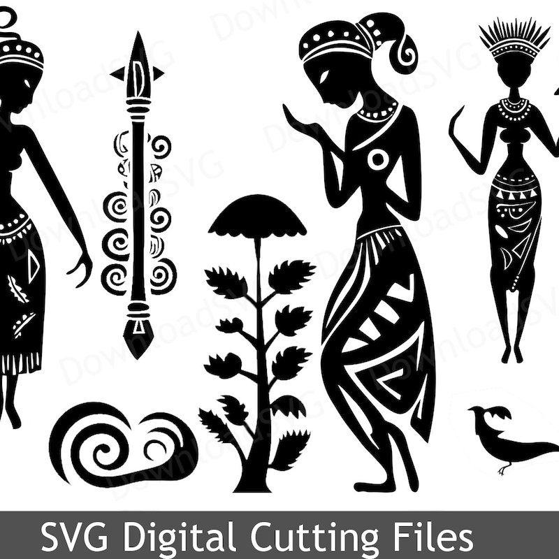 African Svg - Etsy