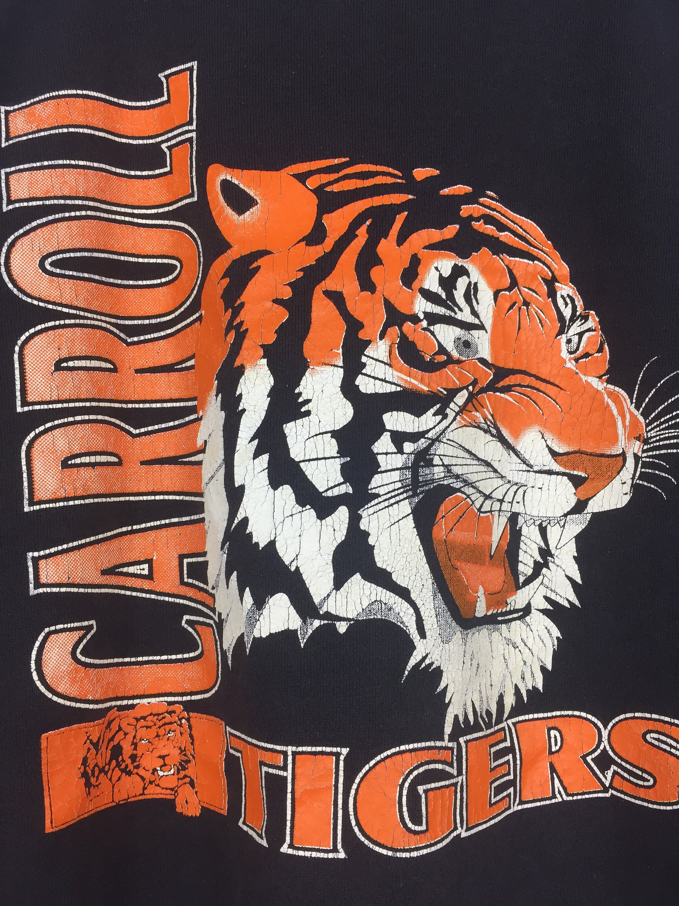 Vintage 90s Carroll Tigers Big Logo Collegiate USA Jumper High - Etsy UK