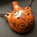 Ceramic Ocarina Handmade Decorated Ocarina Musical Instrument Pendant ...