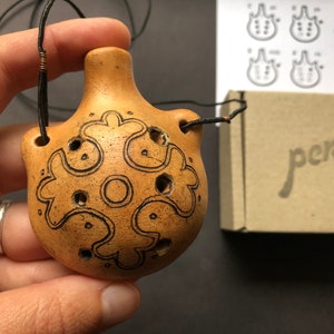 Ceramic Ocarina Handmade Decorated Ocarina Musical Instrument - Etsy