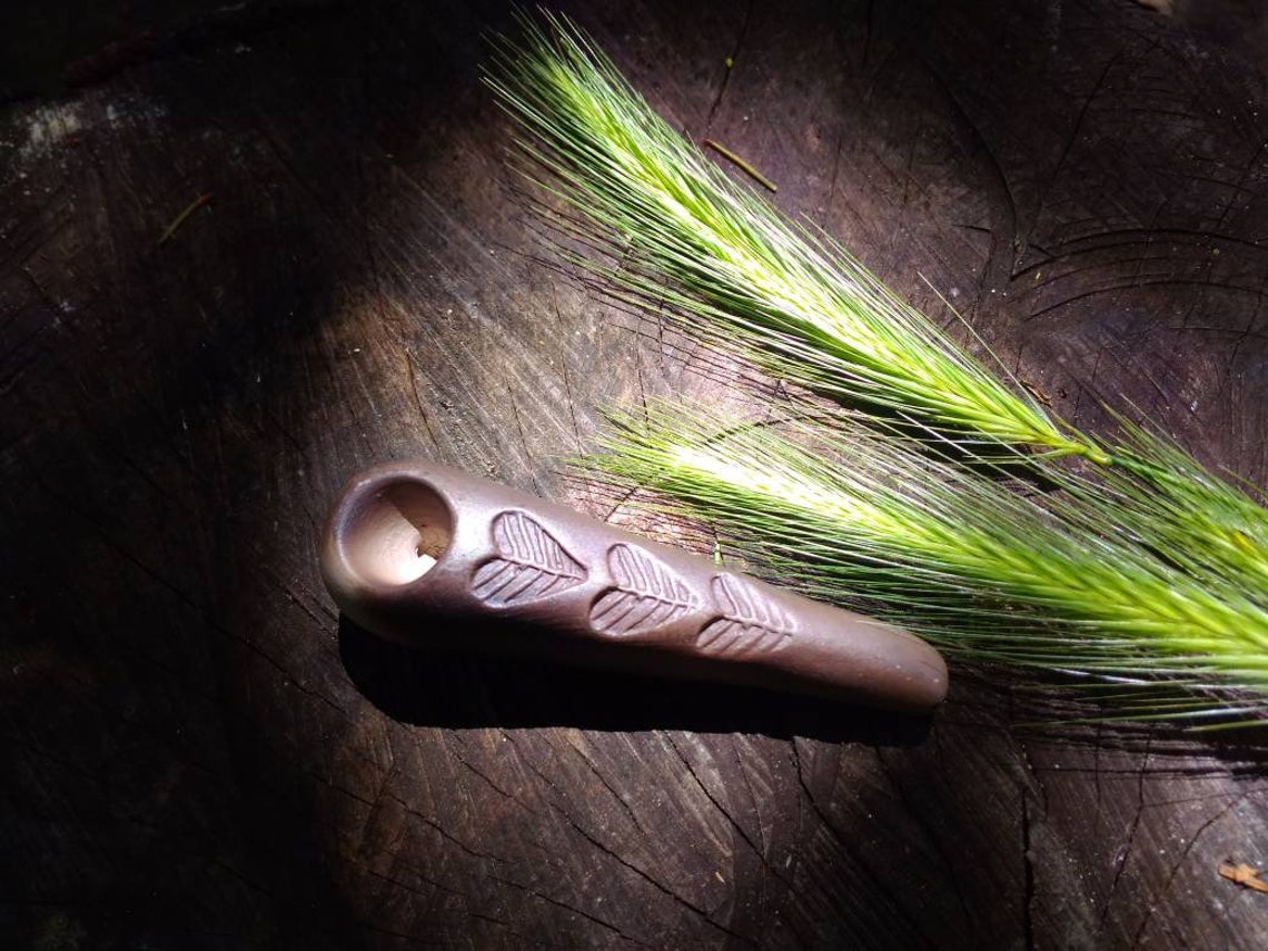 Small Black Smoking Pipe. Tiny Ceramic Pipe for Smoking. - Etsy