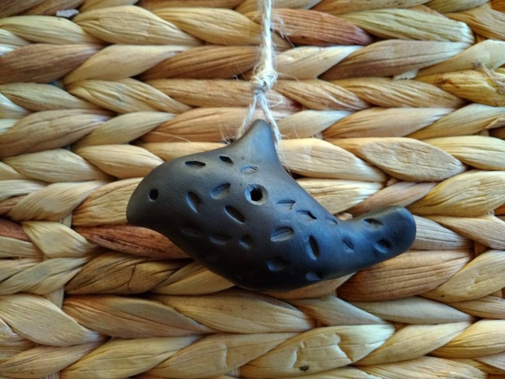 Ceramic Whistle Clay Bird Whistle Ceramic Flute Little Ocarina | Etsy