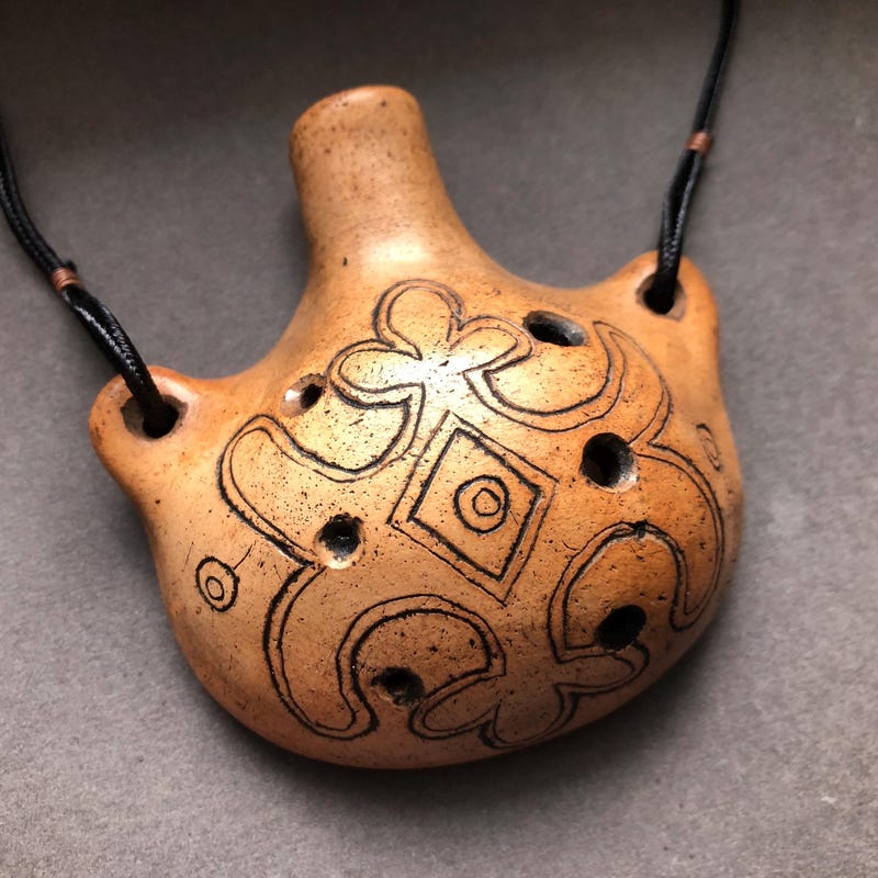 Clay Ocarina - Etsy