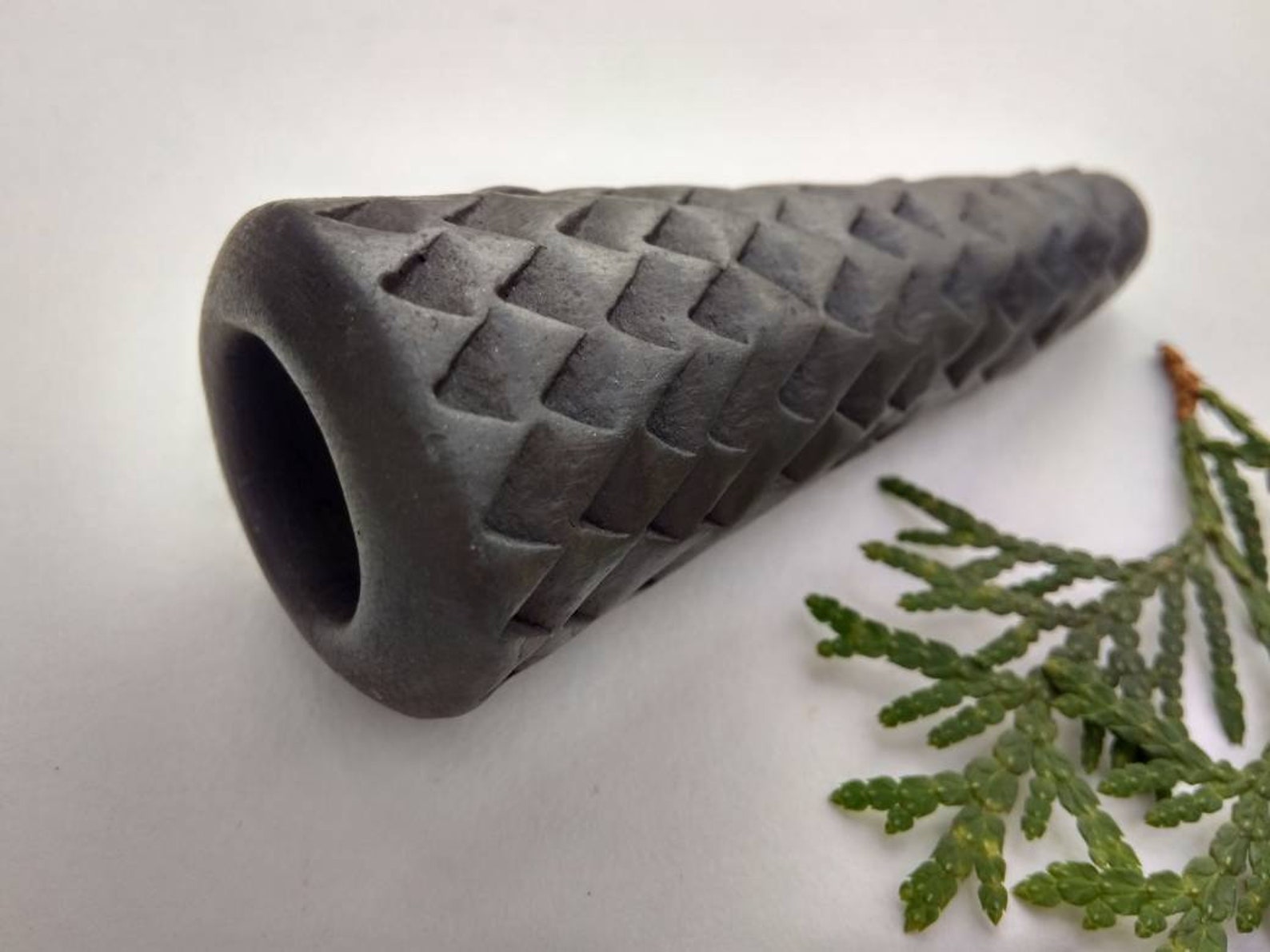 Ceramic Chillum. Handmade Clay Smoking Device. - Etsy