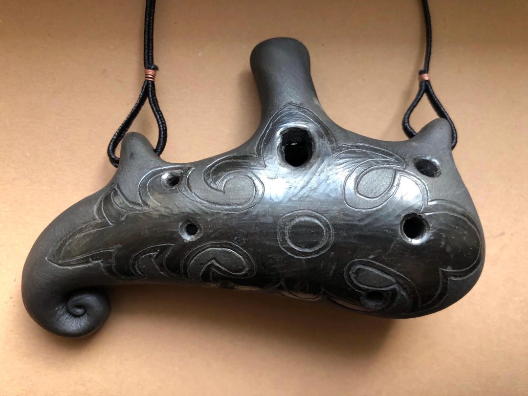 Ocarina Ceramic Flute Handmade Pendant Ocarina Ceramic Musical ...