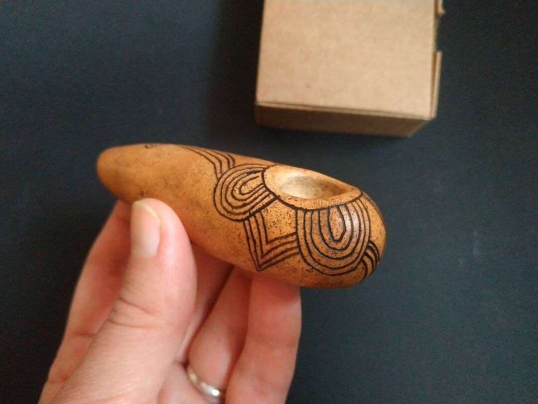 Small Ceramic Smoking Pipe. Terracotta Pipe for Smoking. One of A Kind ...