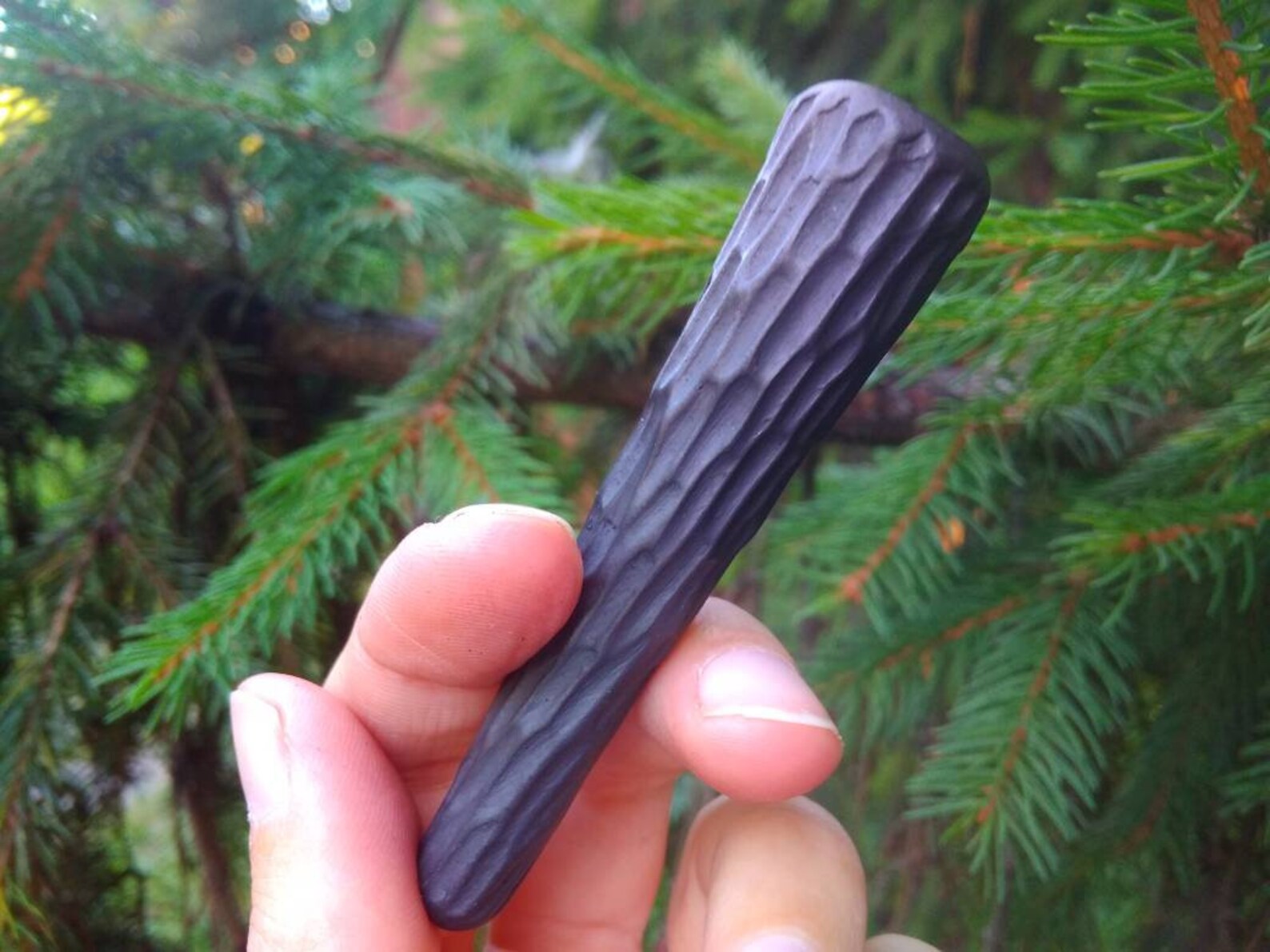 One-hitter Pipe. Ceramic Mini Chillum. Tiny Ceramic Pocket | Etsy